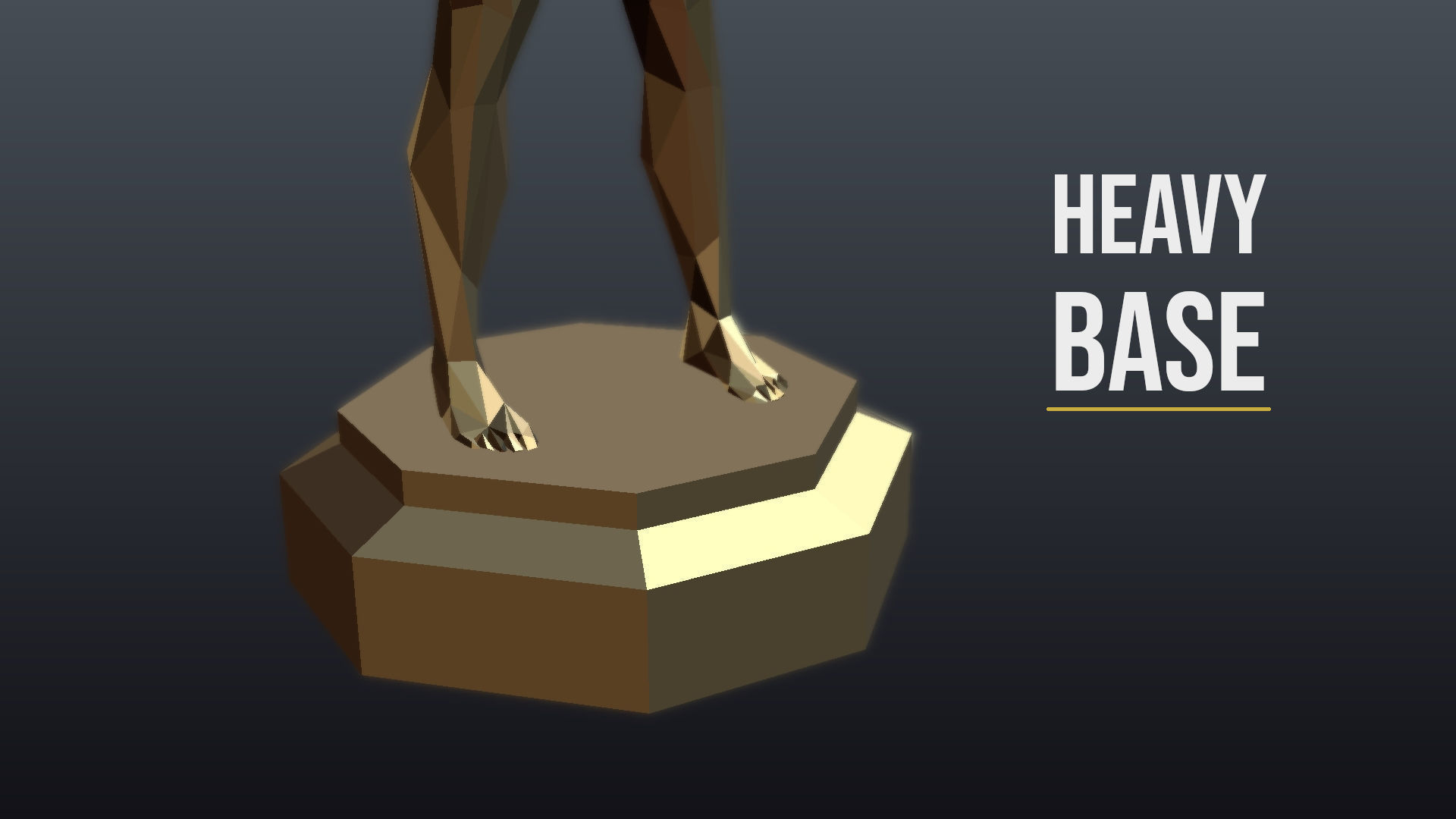 The Winner Low Poly Trophy 3D model 3D printable | CGTrader
