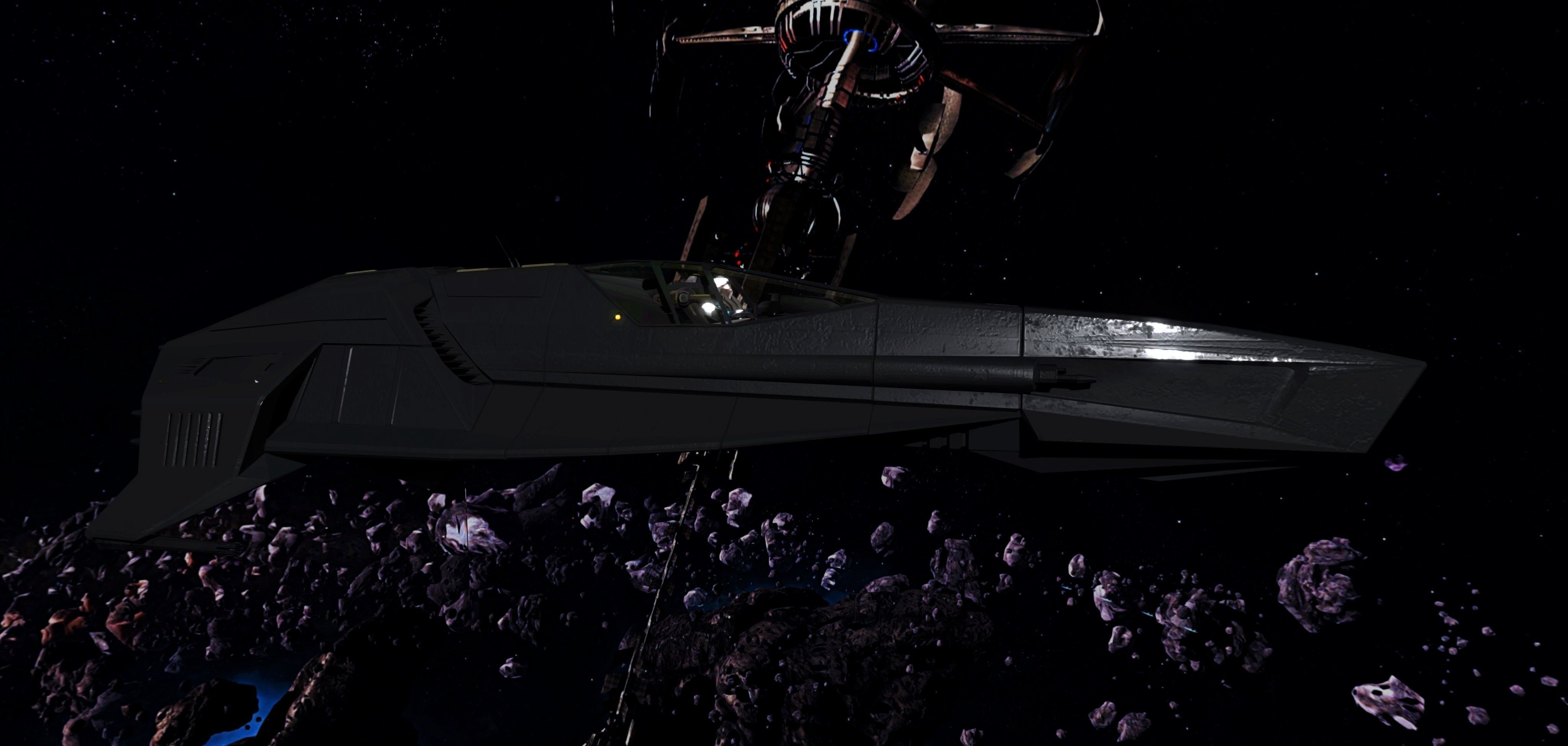 3D model WIPE OUT - XD SPACE FIGHTER VR / AR / low-poly | CGTrader