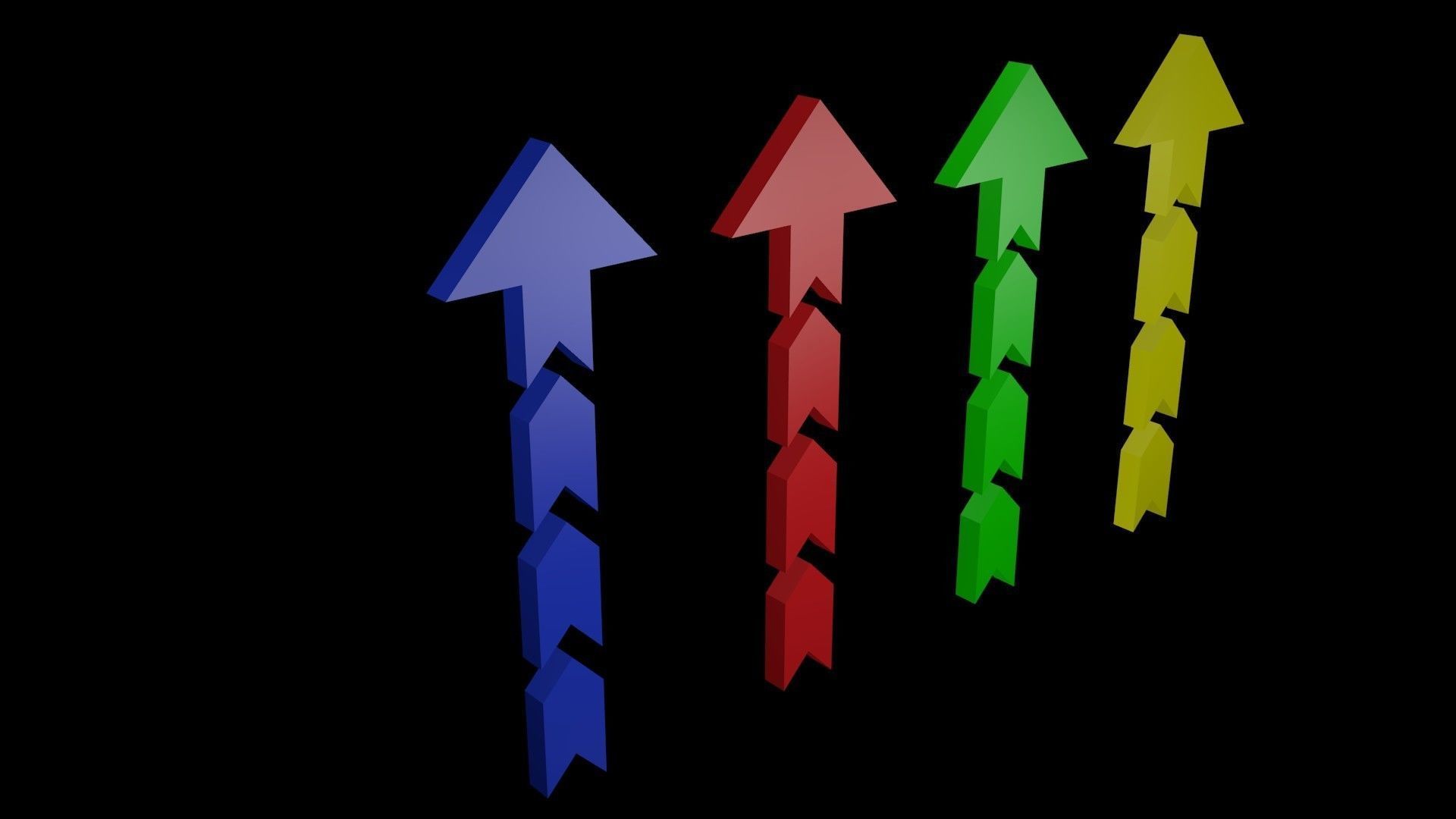 3D model Low poly arrow 26 VR / AR / low-poly | CGTrader