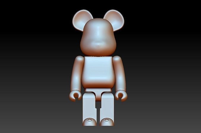 Bearbrick 02 3D model | CGTrader
