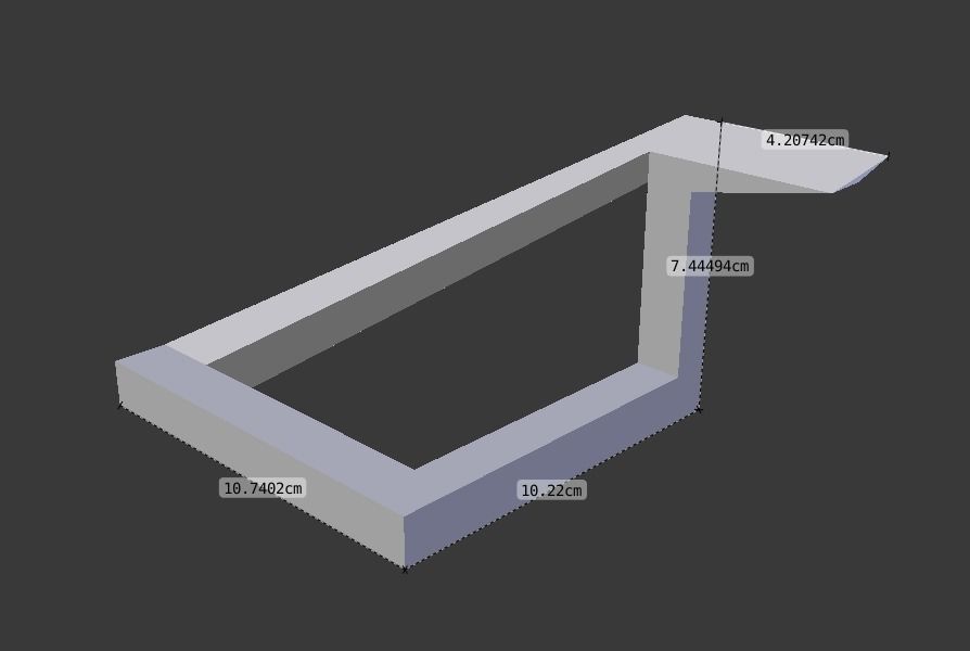 Penrose impossible triangle 3D model 3D printable | CGTrader