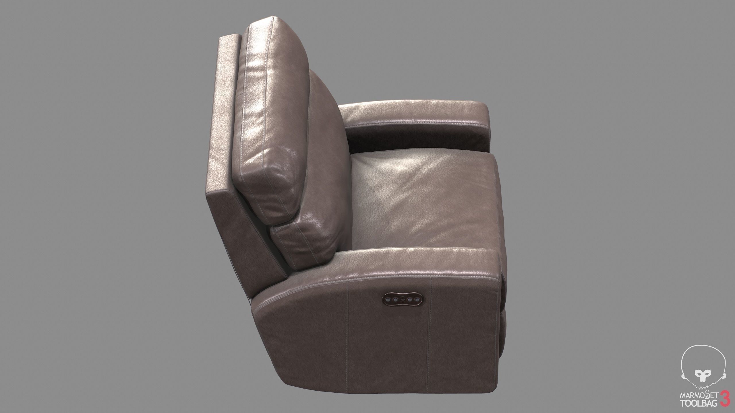 3D model Power Recliner VR mid-poly model VR / AR / low-poly | CGTrader
