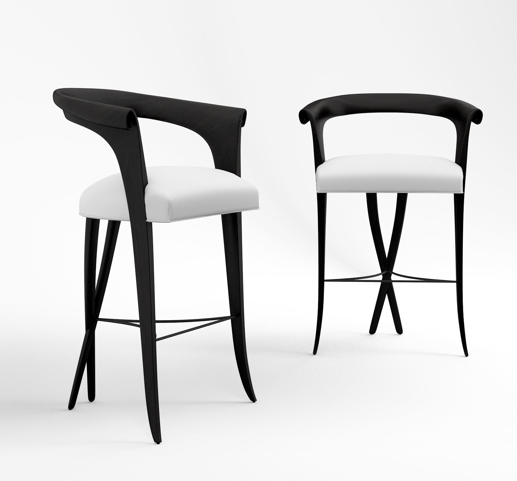 Christopher Guy Xaviera bar stool 3D model | CGTrader