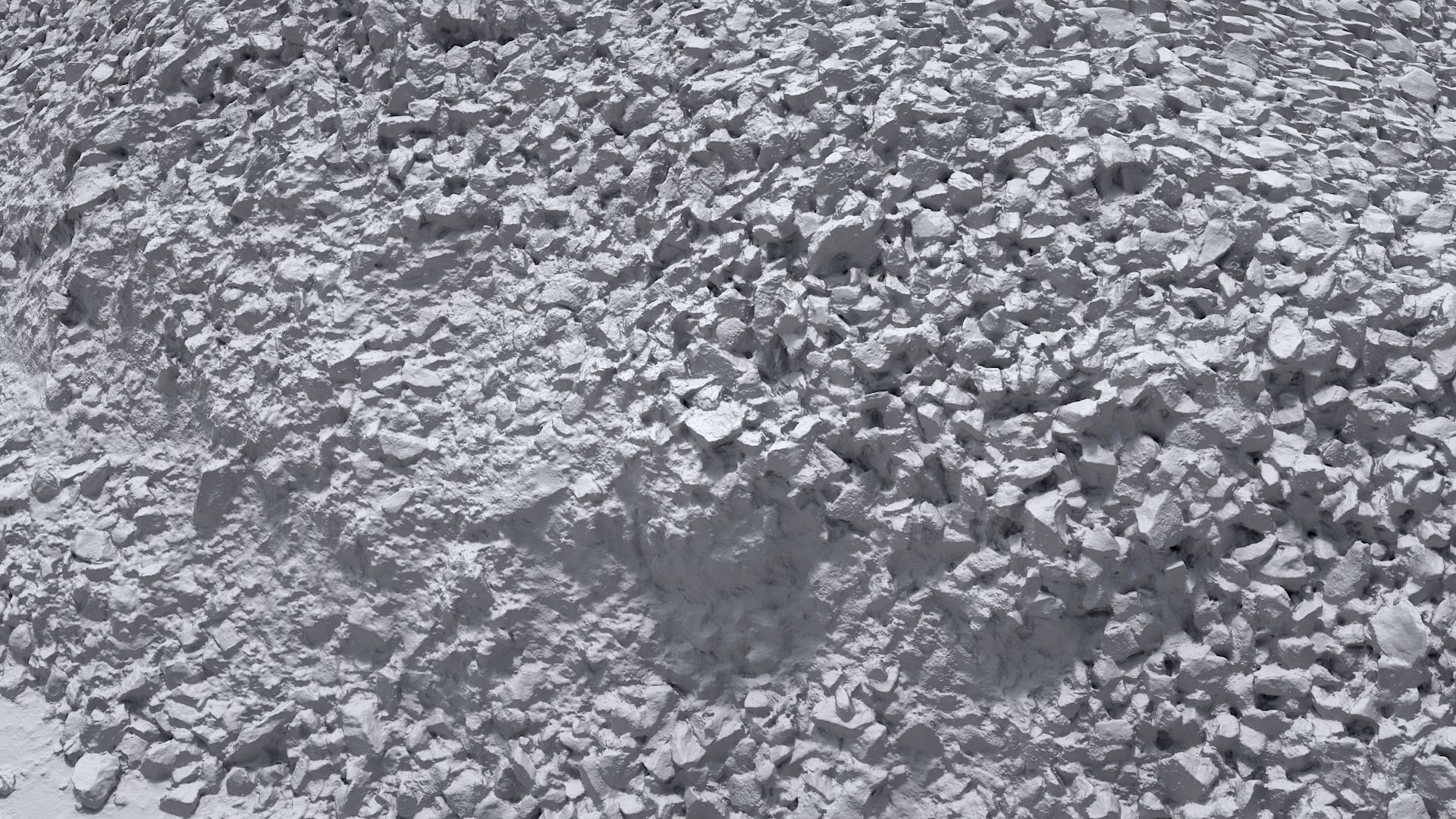 3D model Pile of rubble scan 44 VR / AR / low-poly | CGTrader