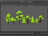 Stylized Cartoon Trees 3D model | CGTrader