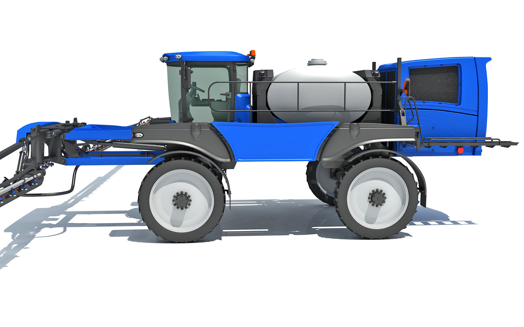 Front Boom Sprayer 3D model | CGTrader