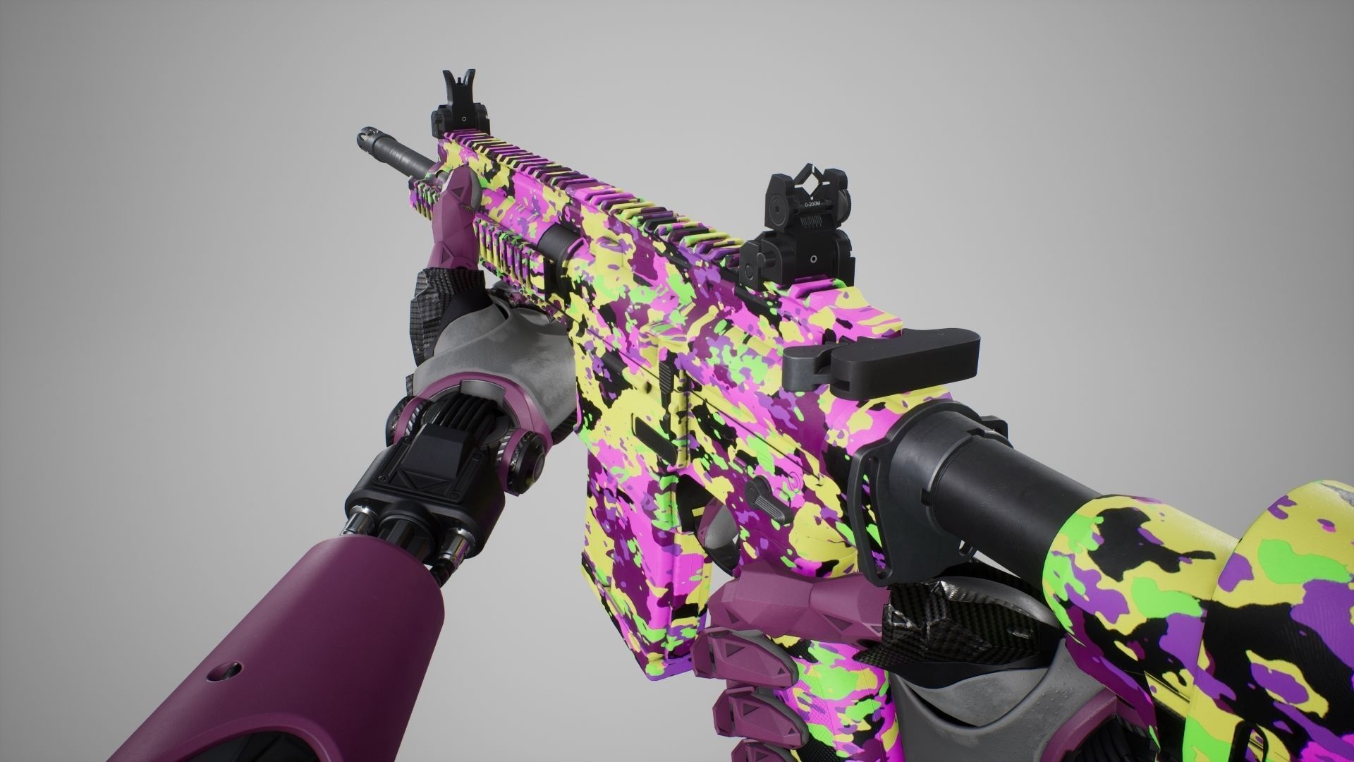 3D model HK417 - MR762 - Animated FPS Weapon for Unreal Engine VR / AR ...