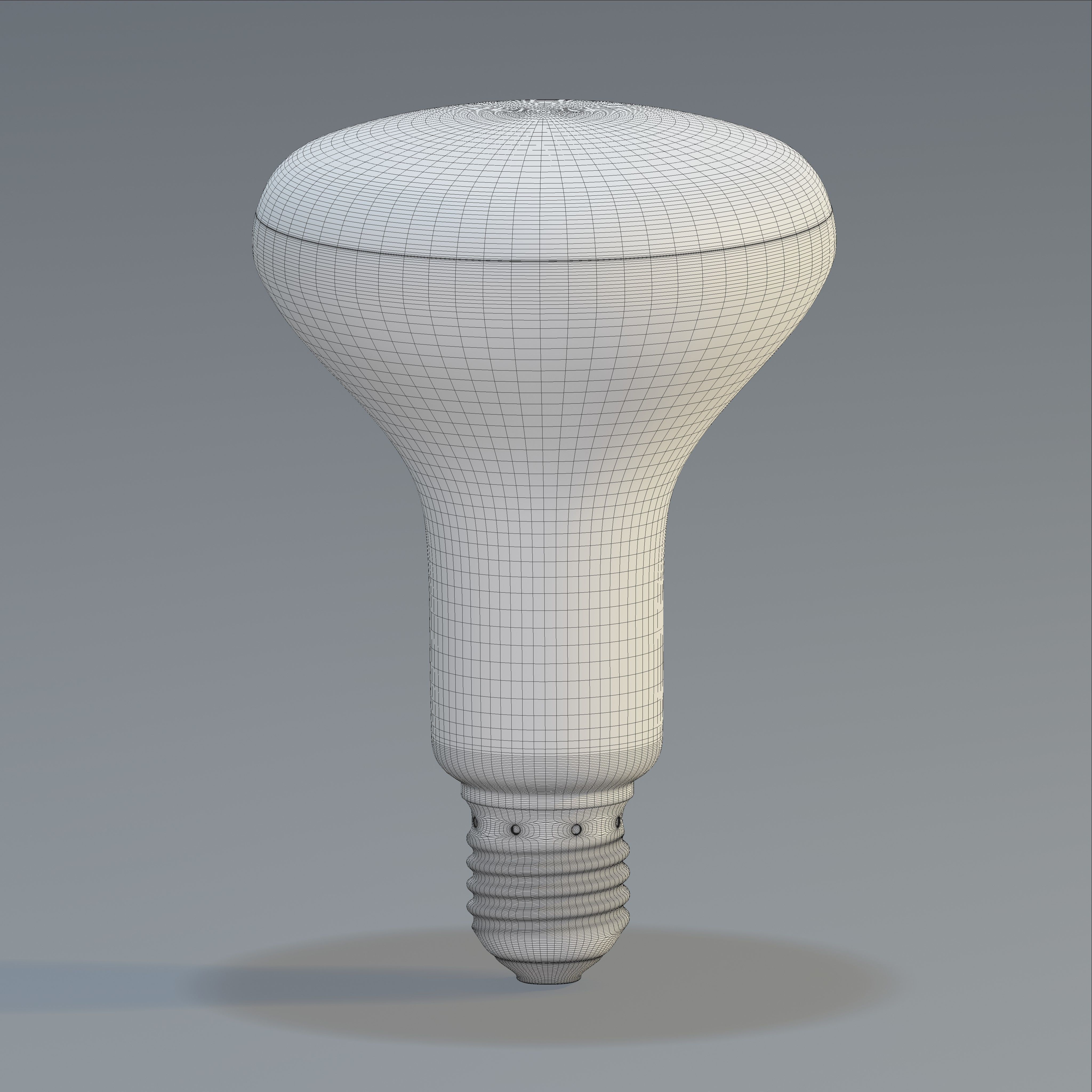 3D model LED bulged reflector bulb VR / AR / low-poly | CGTrader