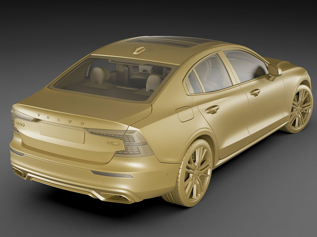 Volvo R-Design S60 2019 3D model | CGTrader