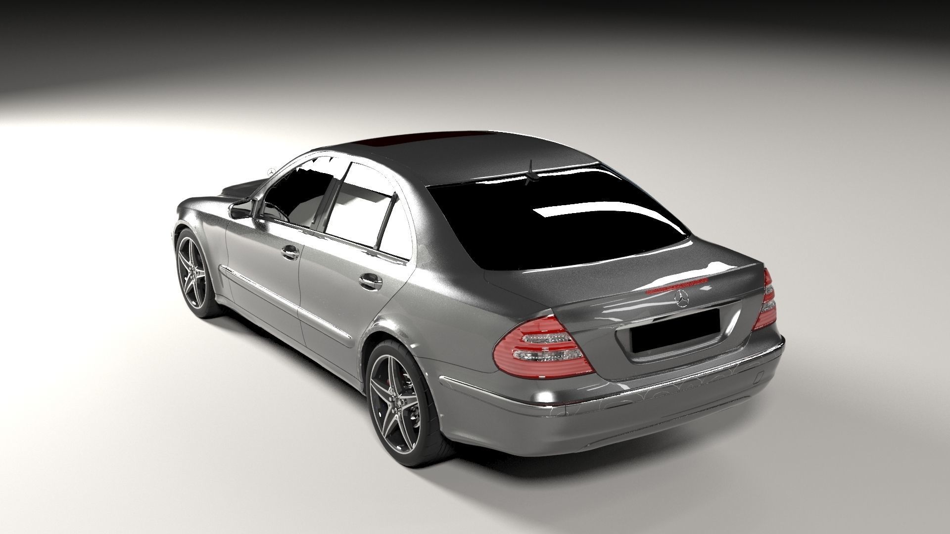 Mercedes W211 3D model | CGTrader