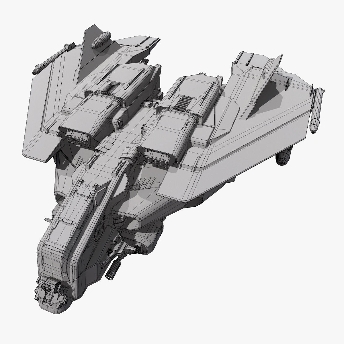 3D model A-30 Thunderbolt NAVY VR / AR / low-poly | CGTrader