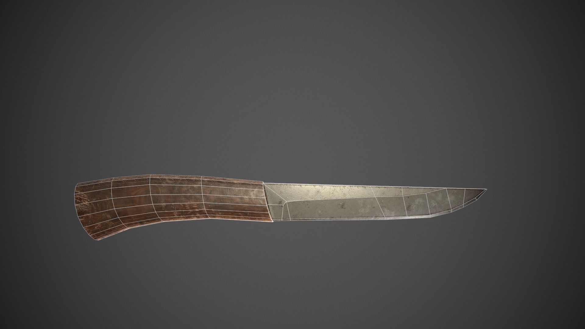3D model Low Poly Medieval Knife VR / AR / low-poly | CGTrader
