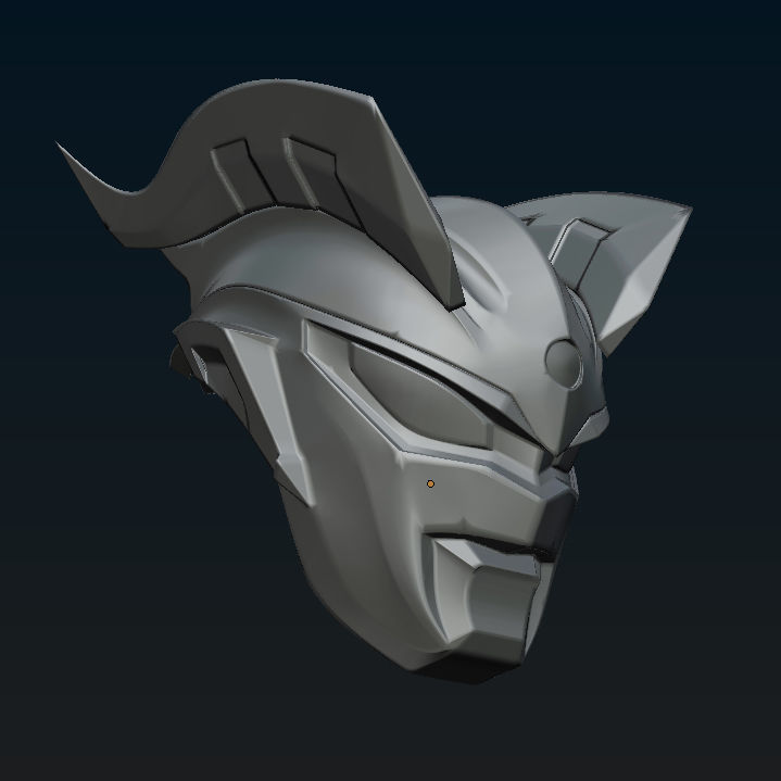 Ultraman Zero 3d Mask 3D model 3D printable | CGTrader