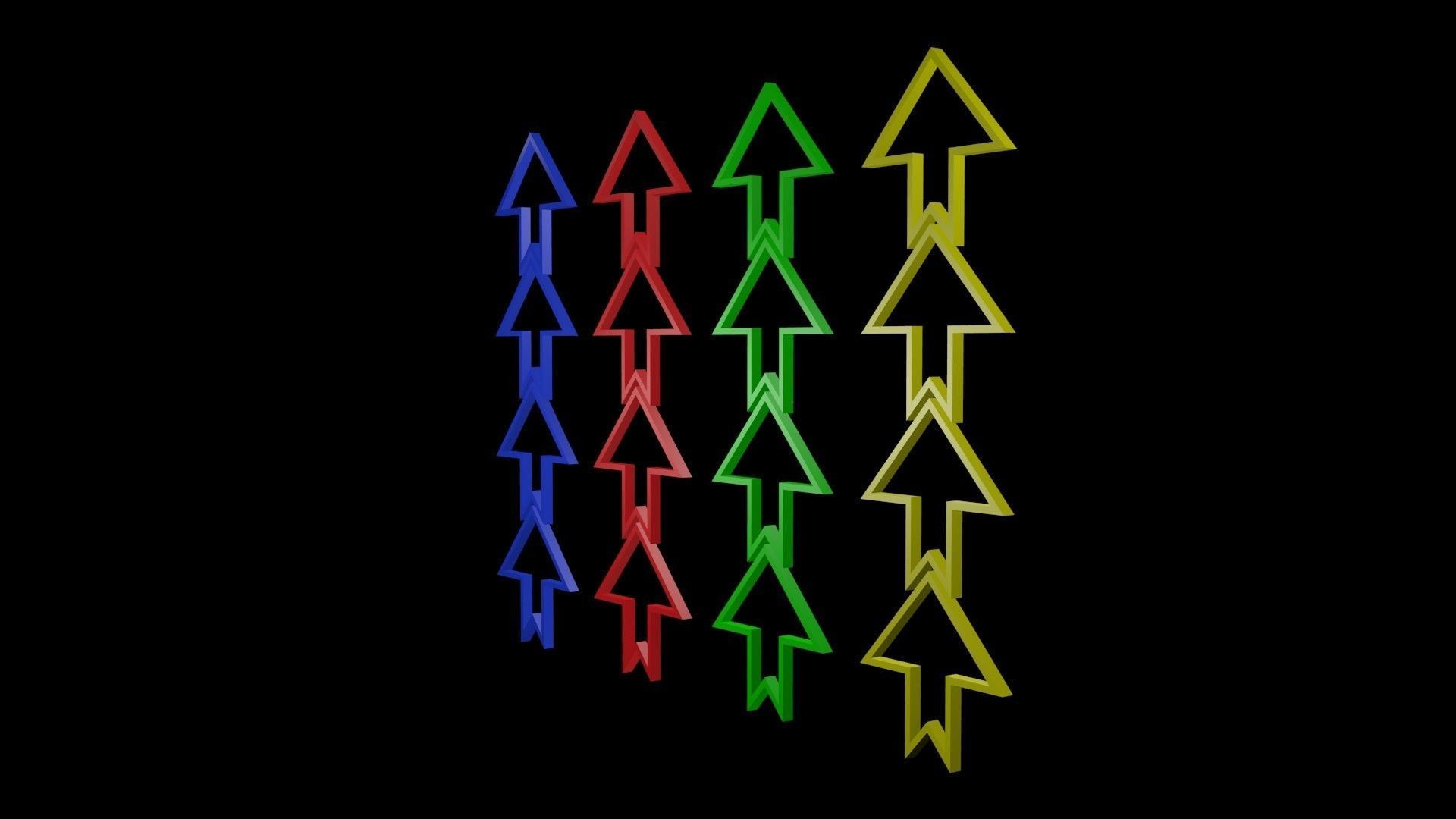 3D model Low poly arrow 31 VR / AR / low-poly | CGTrader