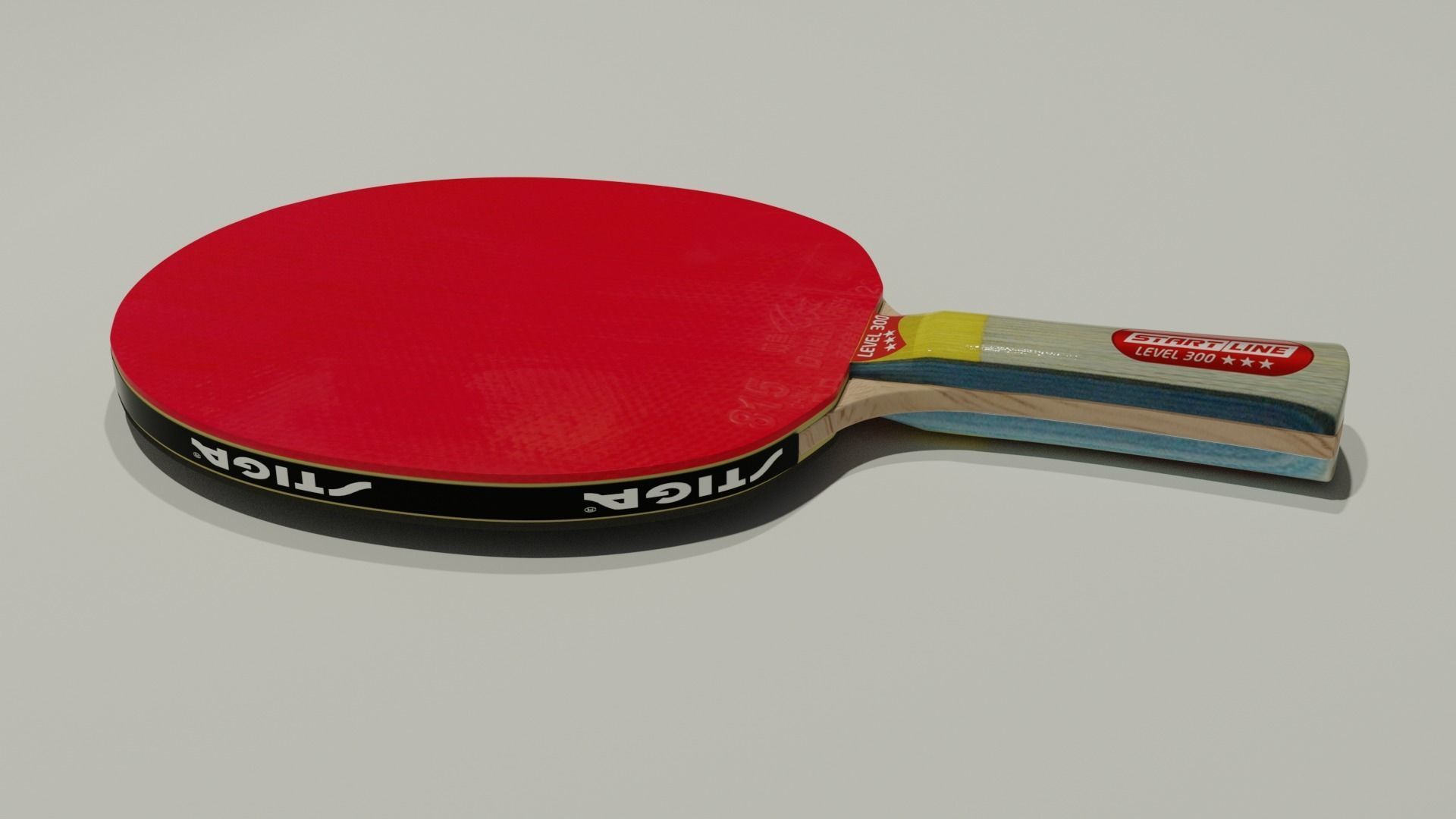 Table tennis racket 3D model 3D model | CGTrader