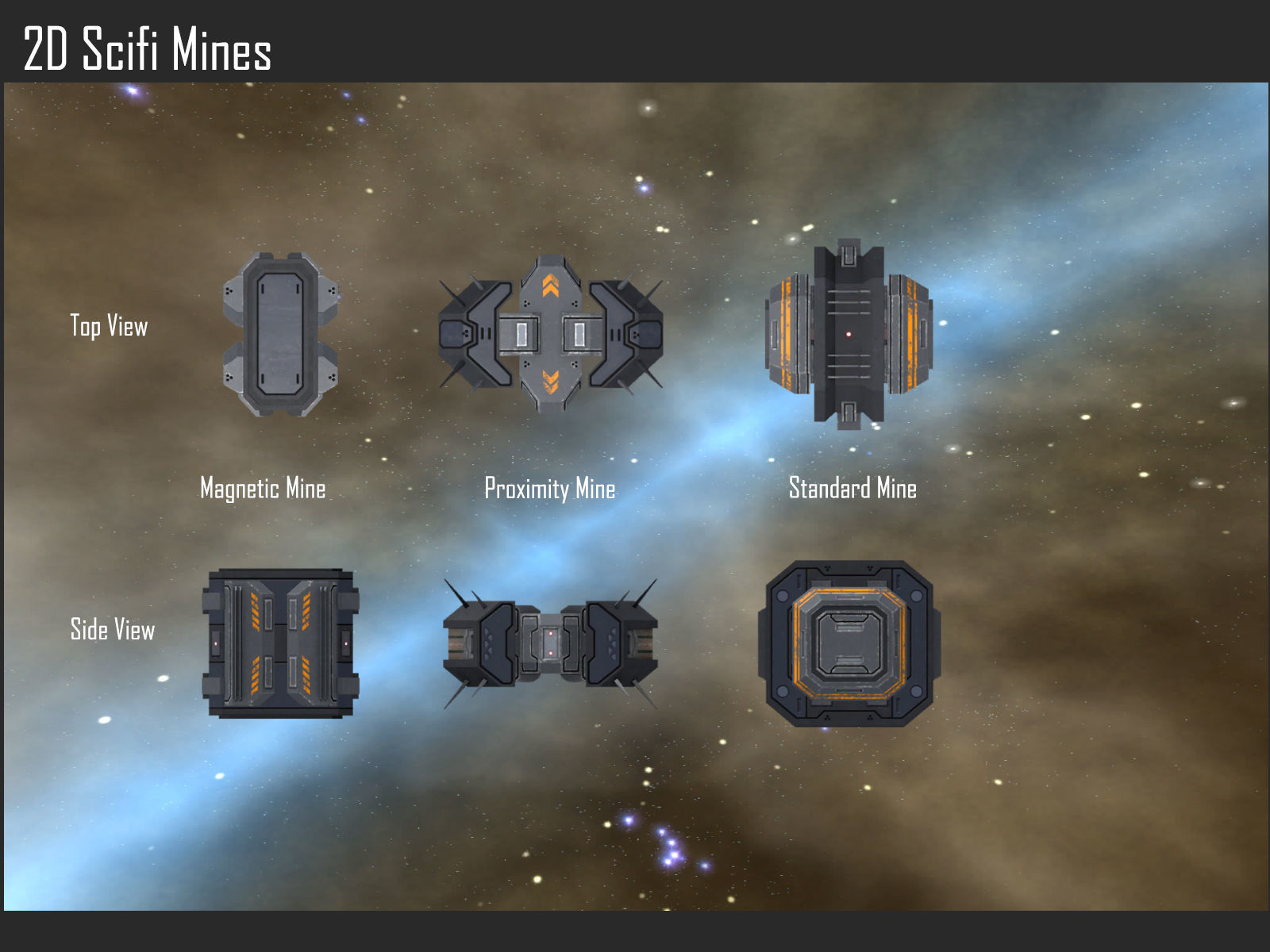 2D Space Structures Collection Texture | CGTrader