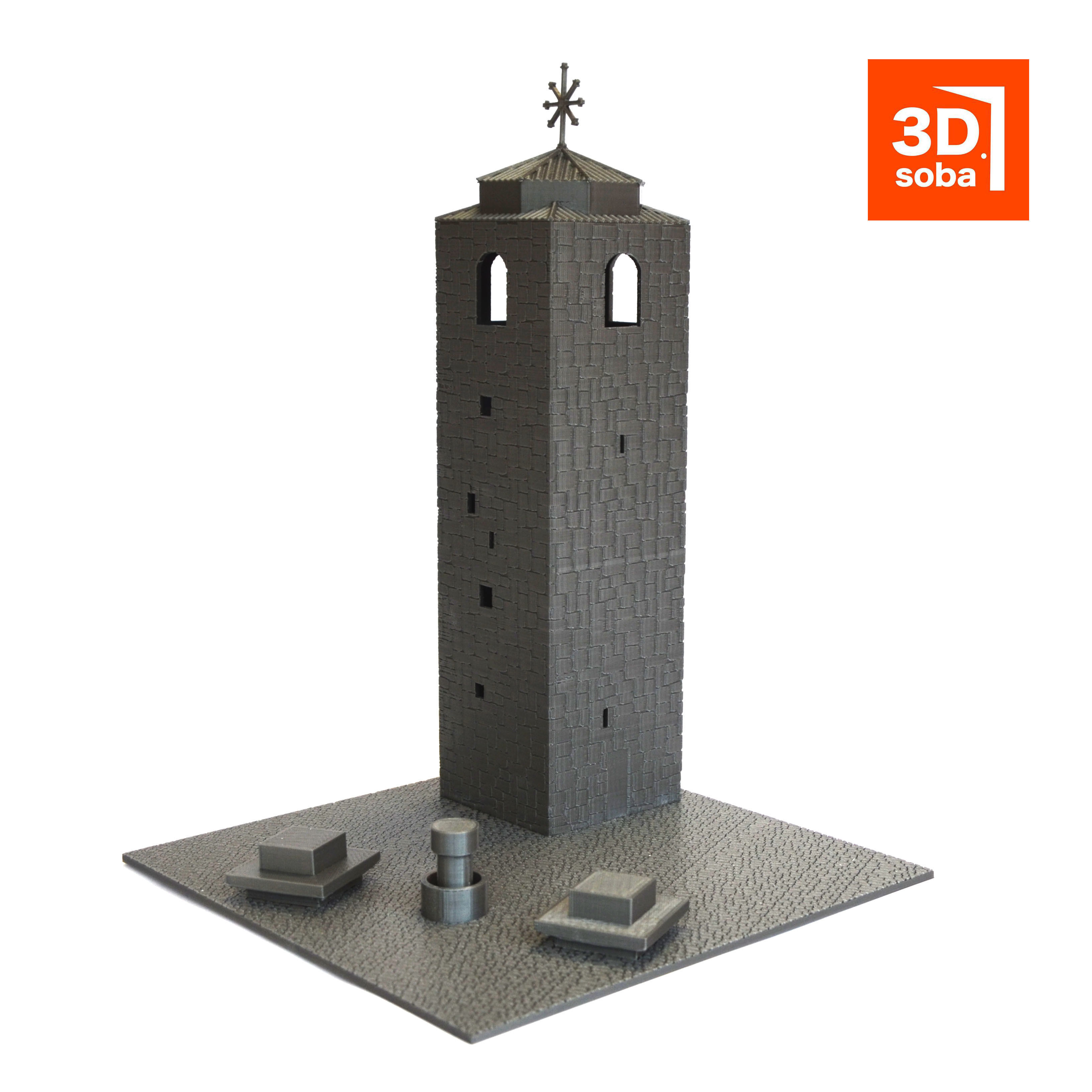 Clock Tower 3D model | CGTrader