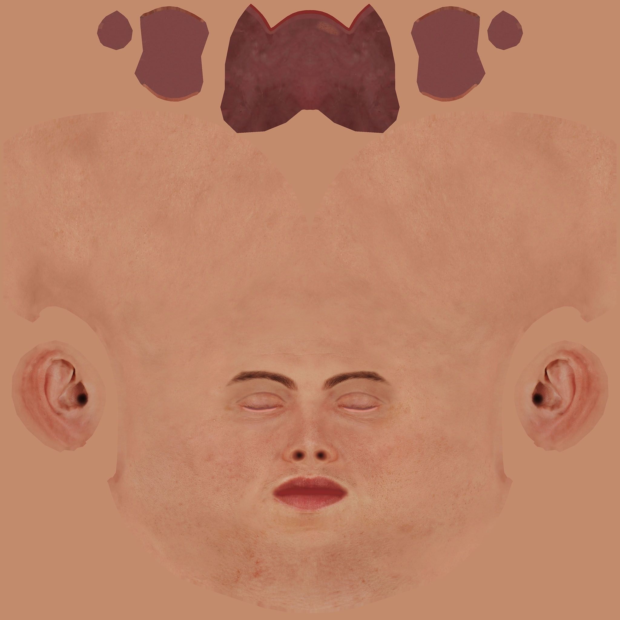 high poly male character 3D model | CGTrader