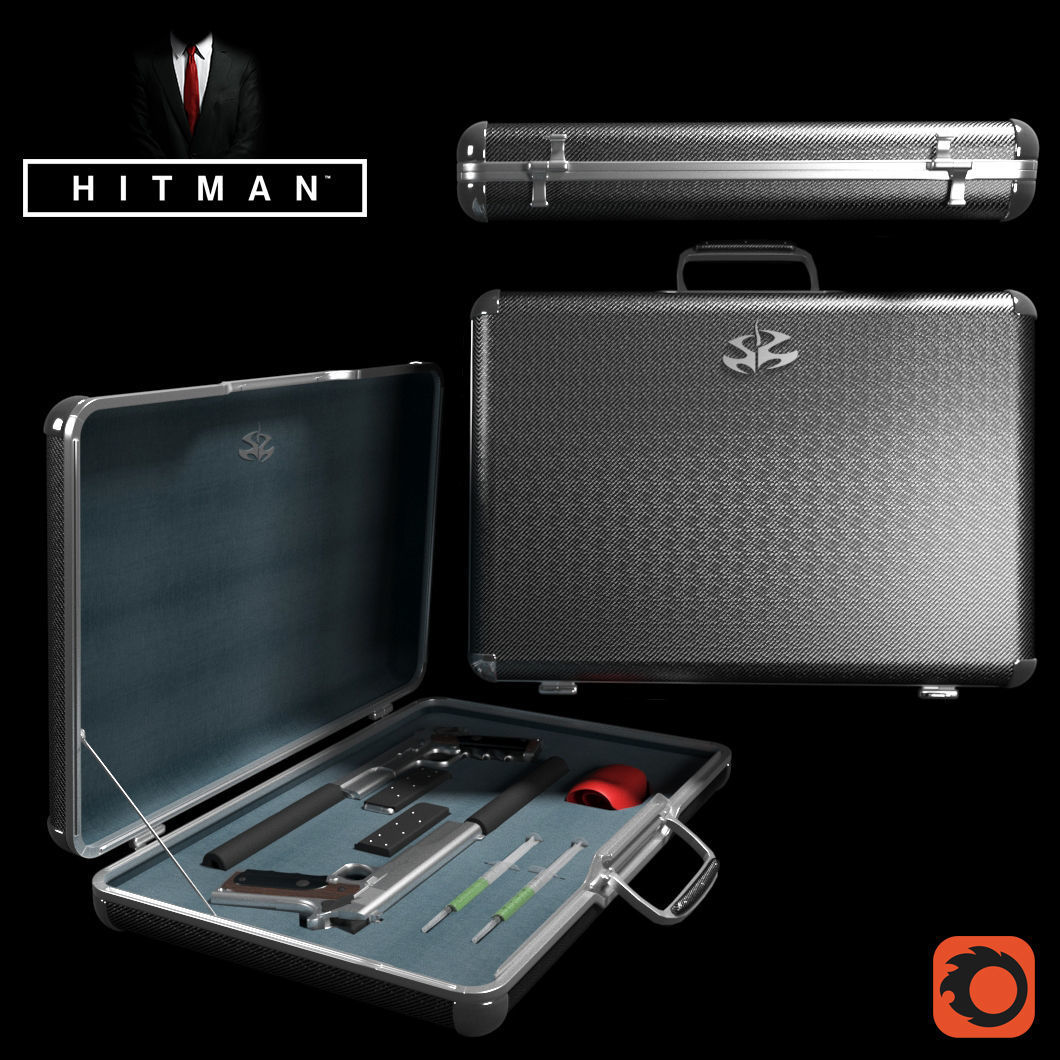 Hitman Attache Case 3D model | CGTrader