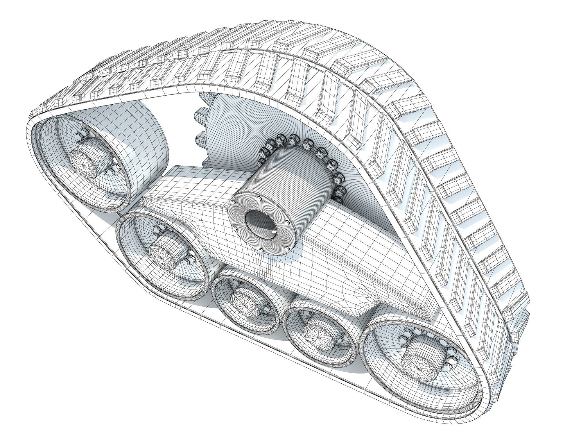Track Kit 3D model | CGTrader