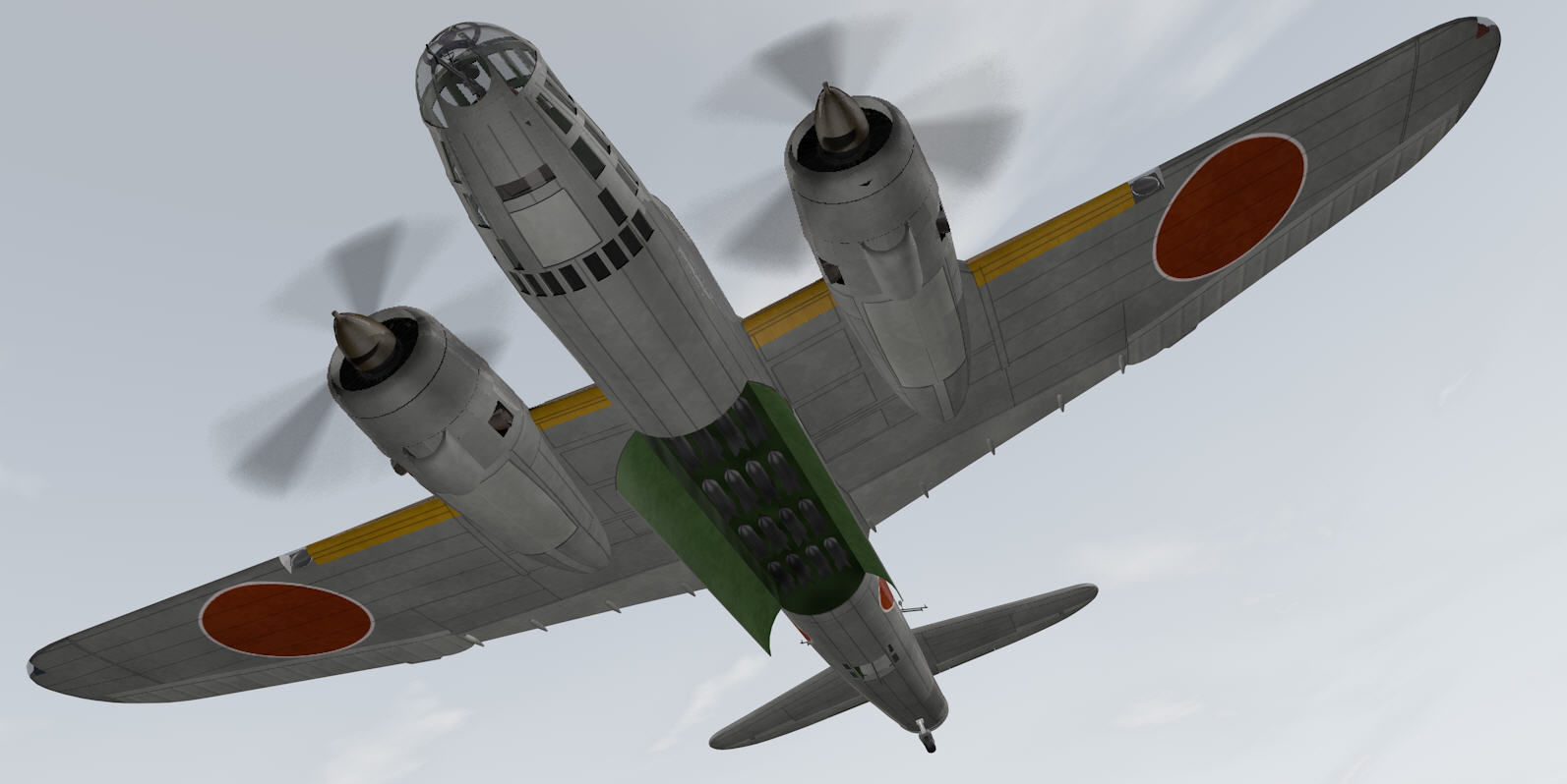 Nakajima Ki-49 Donryu - aka Helen 3D model | CGTrader