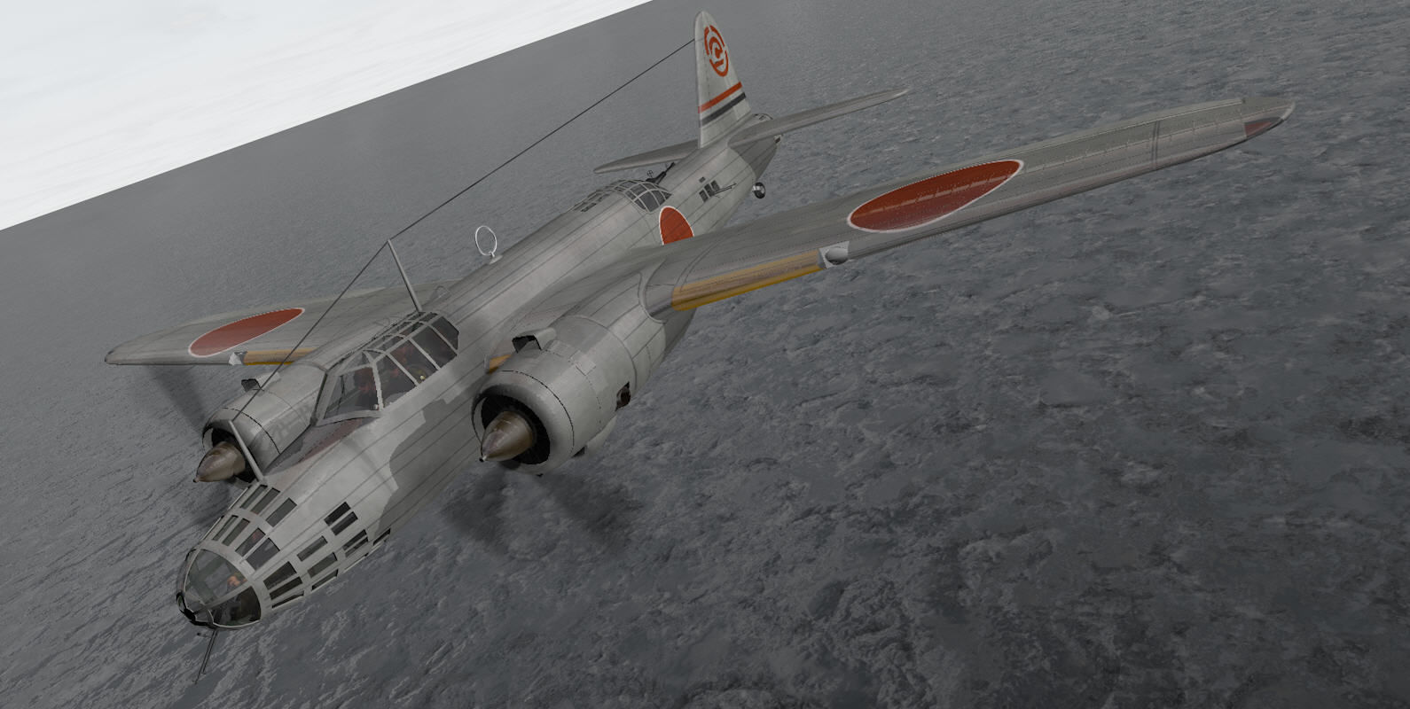 Nakajima Ki-49 Donryu - aka Helen 3D model | CGTrader