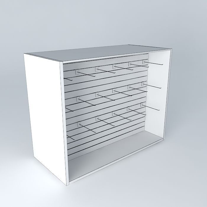 canaletado display hooks free 3D model | CGTrader