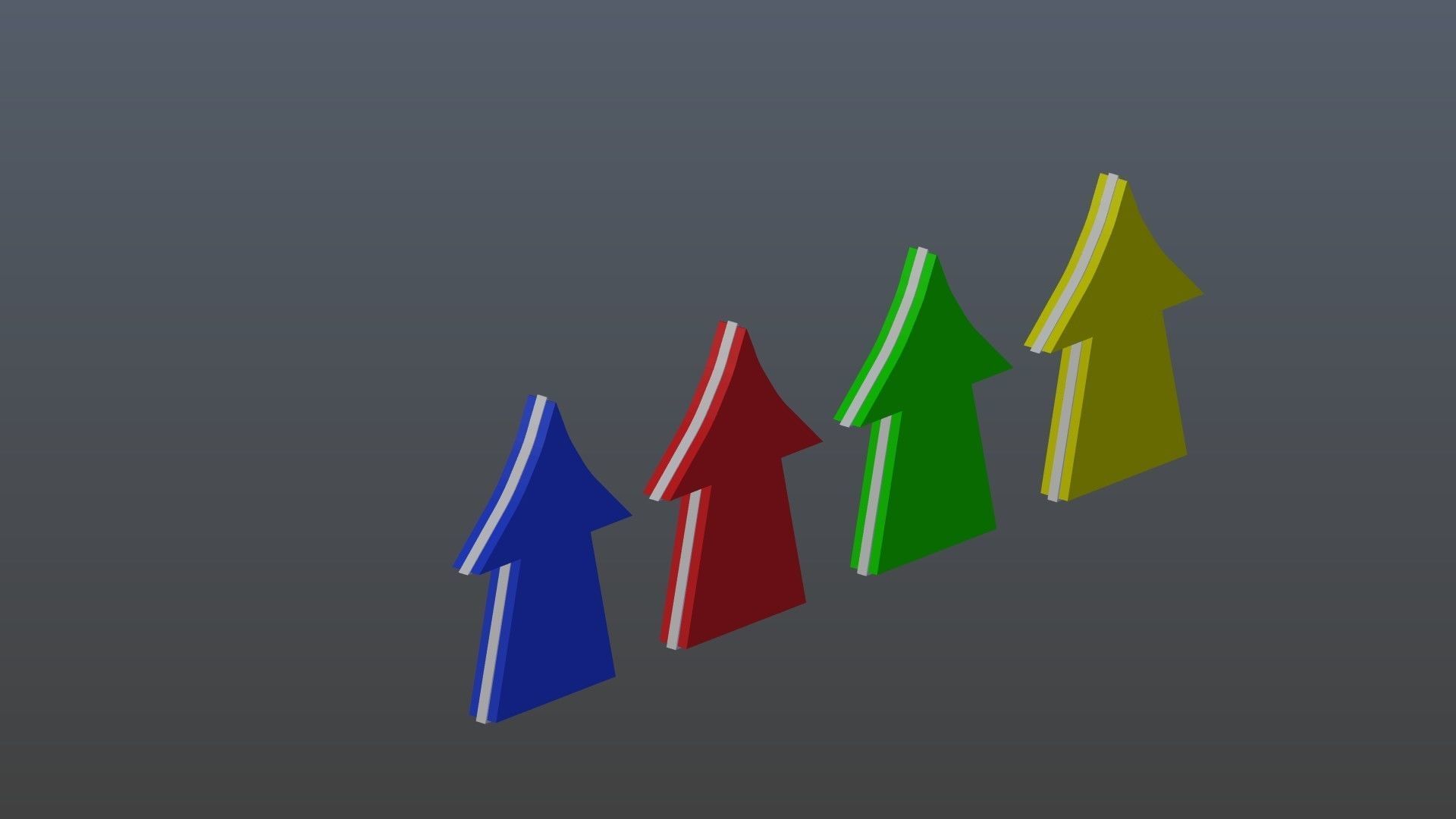 3D model Low poly arrow 33 VR / AR / low-poly | CGTrader