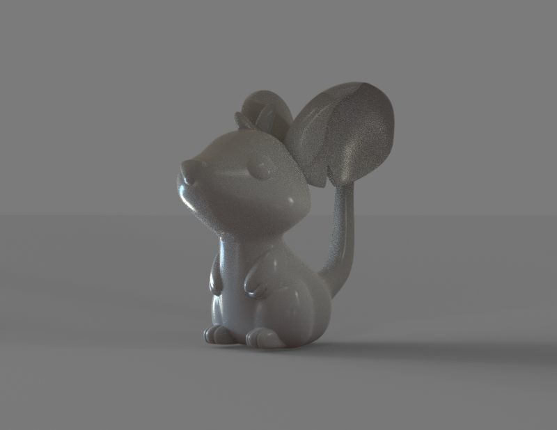 Cute Mouse 3D model 3D printable | CGTrader