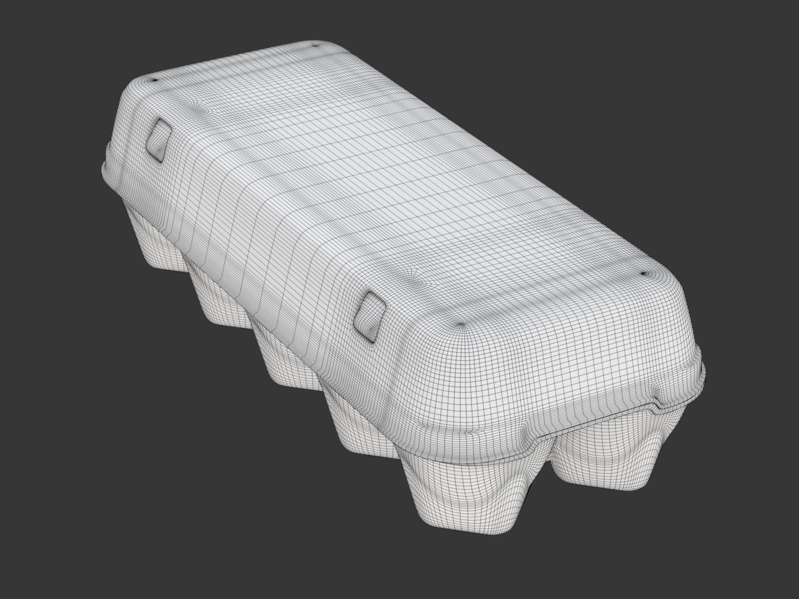 Rigged Egg Box 3D model rigged | CGTrader