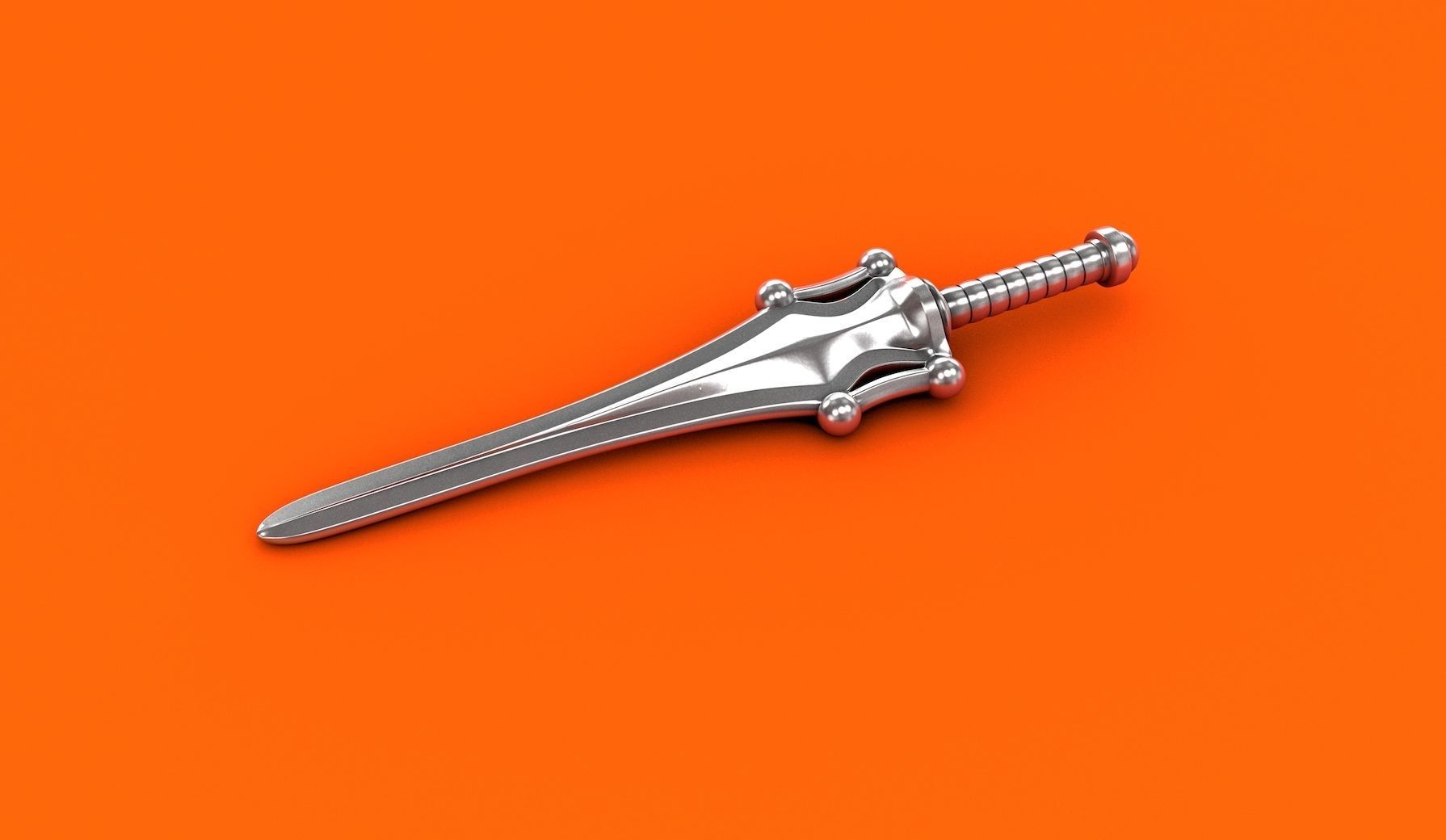 MOTU HE-MAN and SHE-RA Sword 3D model | CGTrader