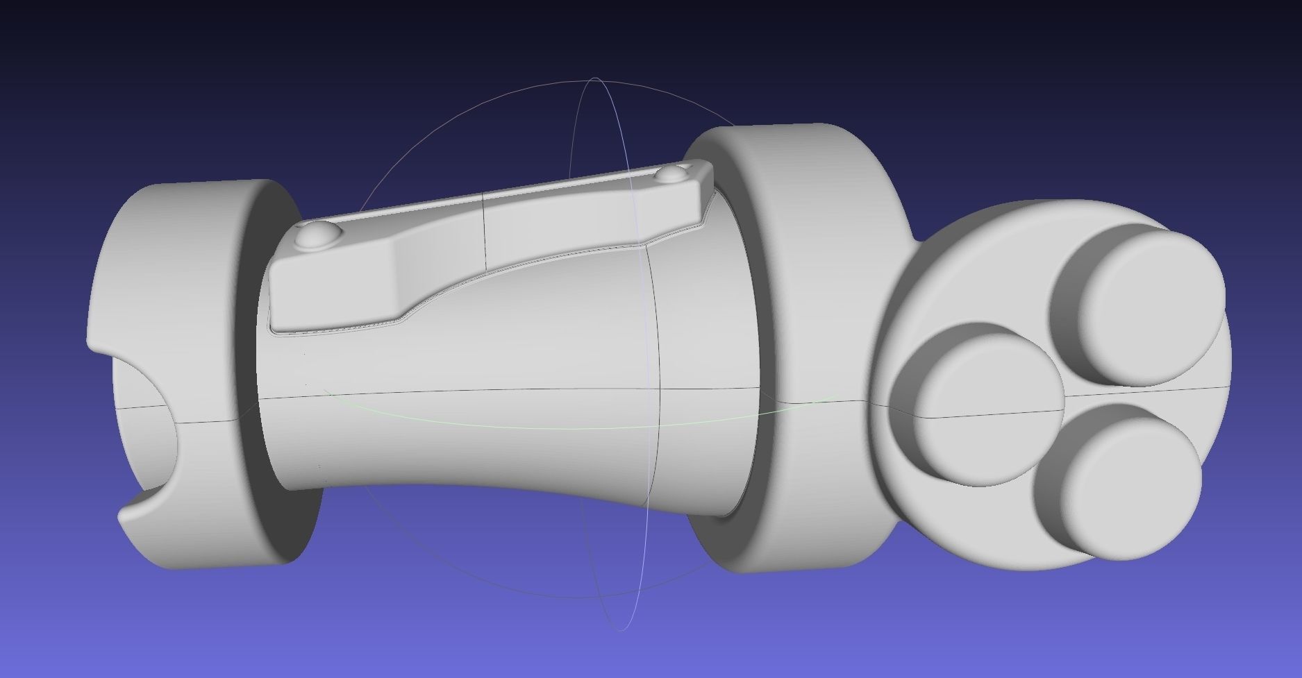 Street Fighter Cammy Gauntlet And Glove Back 3D model 3D printable ...