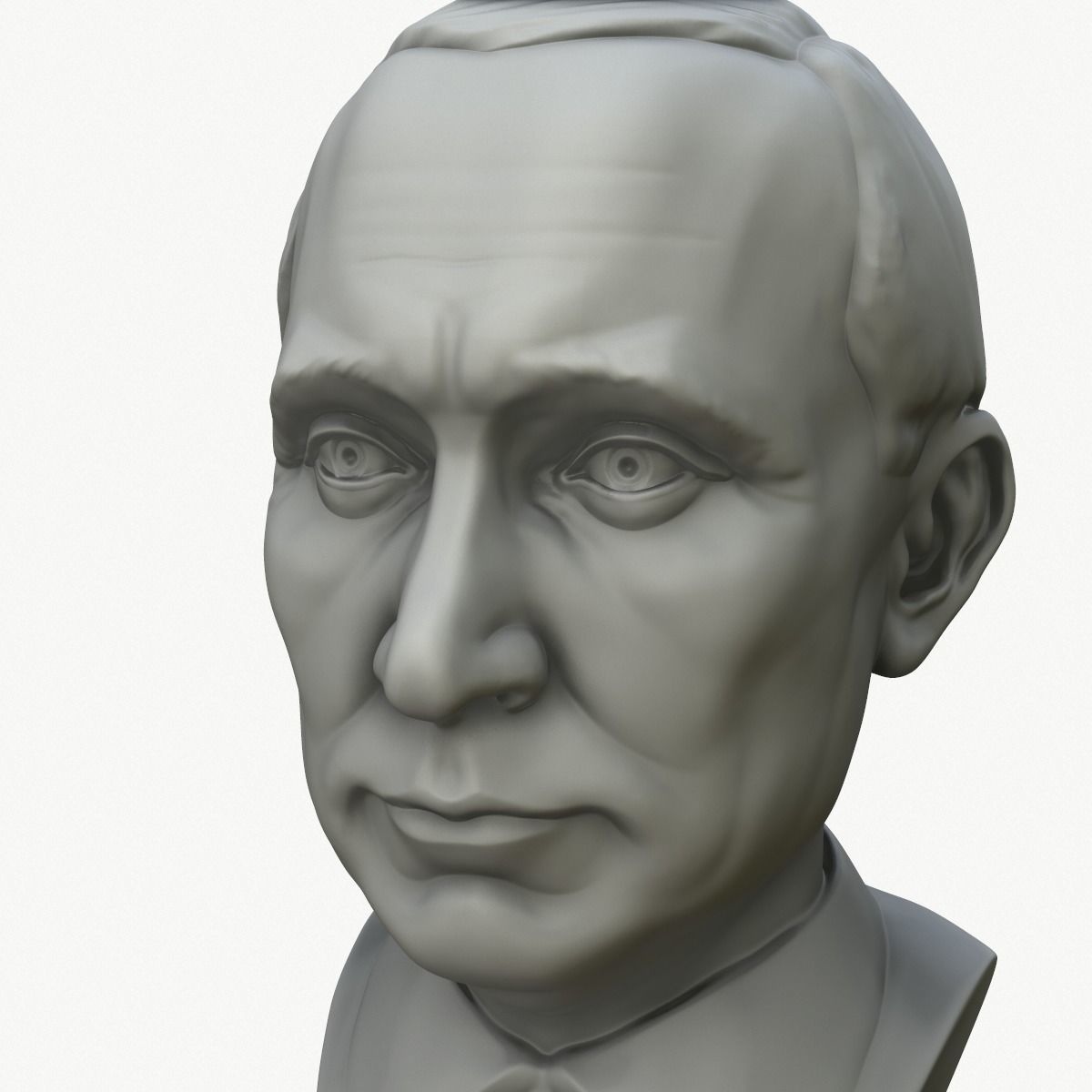 3D Vladimir Putin Bust Ready To Print 3D model 3D printable | CGTrader