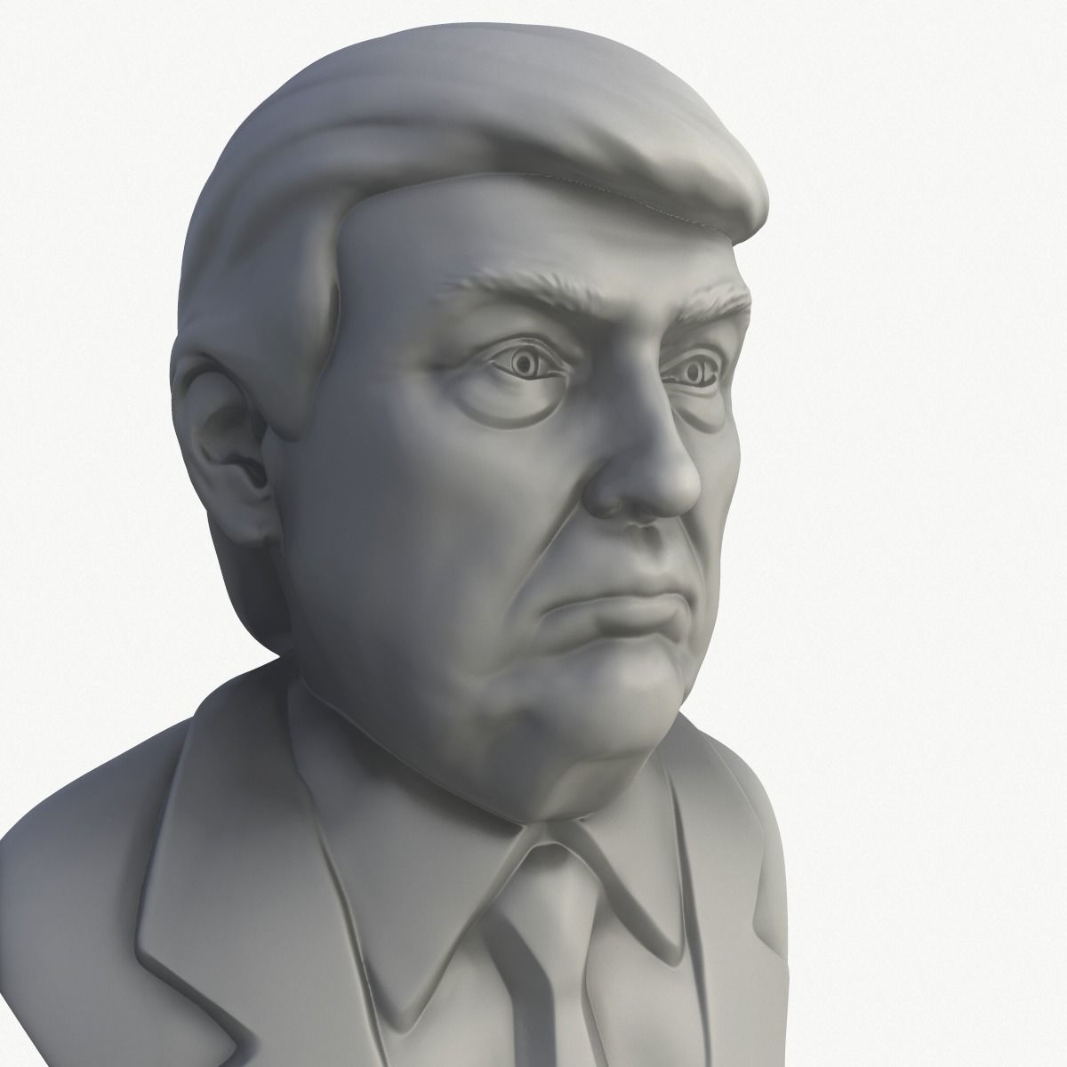 Donald Trump Bust Ready to Print 3D model 3D printable | CGTrader
