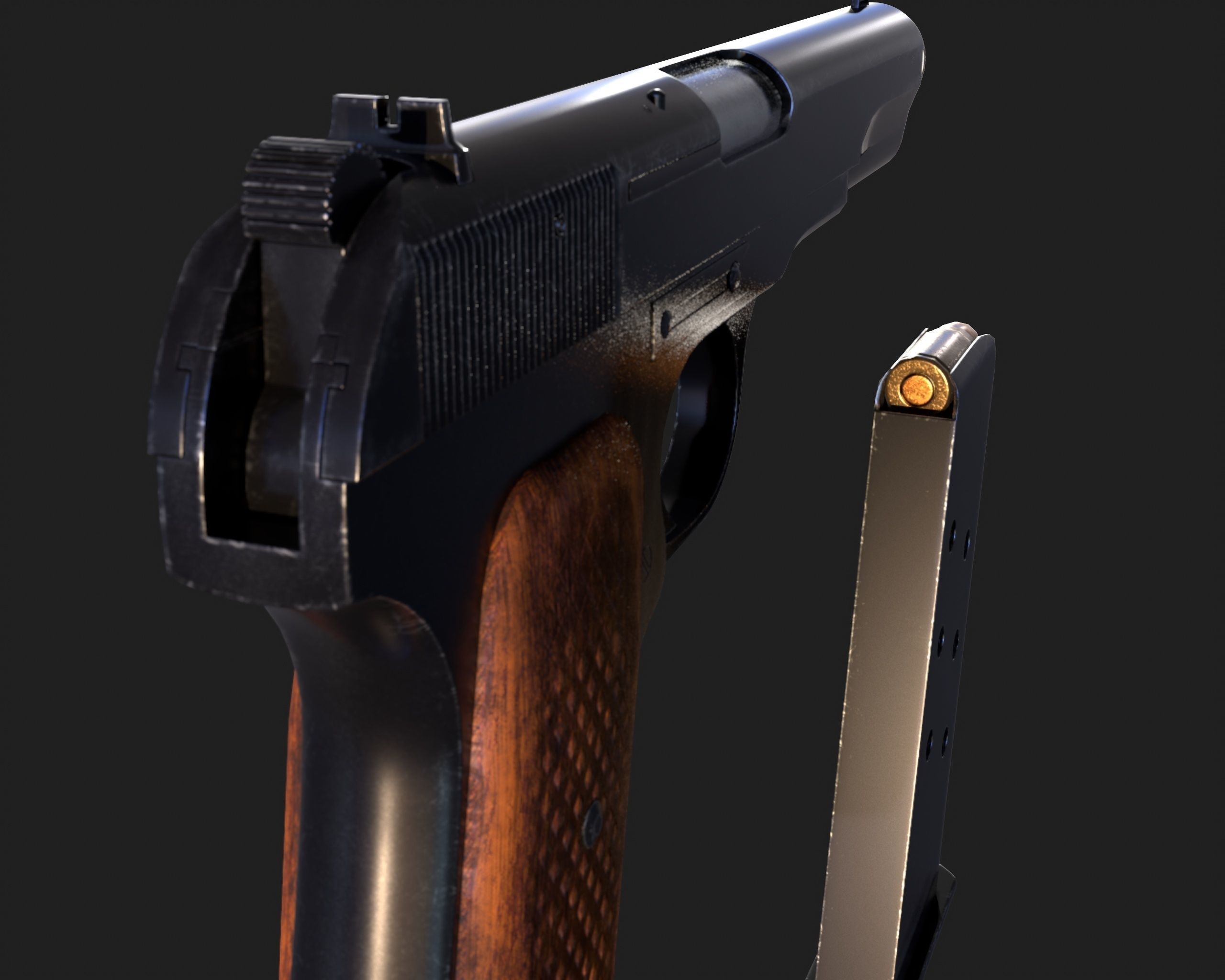 3D model TT Pistol VR / AR / low-poly | CGTrader