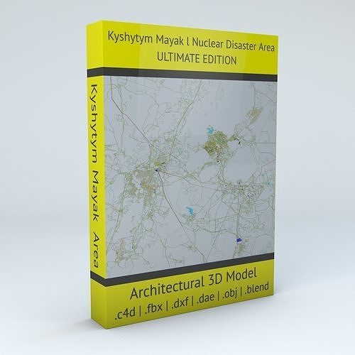 Kyshtym Mayak Nuclear Disaster Area 3D model | CGTrader