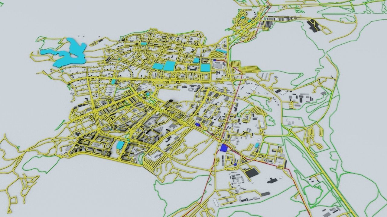 Kyshtym Mayak Nuclear Disaster Area 3D model | CGTrader