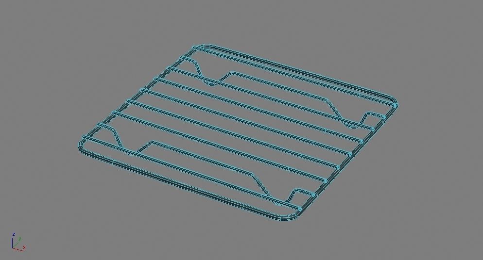 3D model Stand for pans VR / AR / low-poly | CGTrader