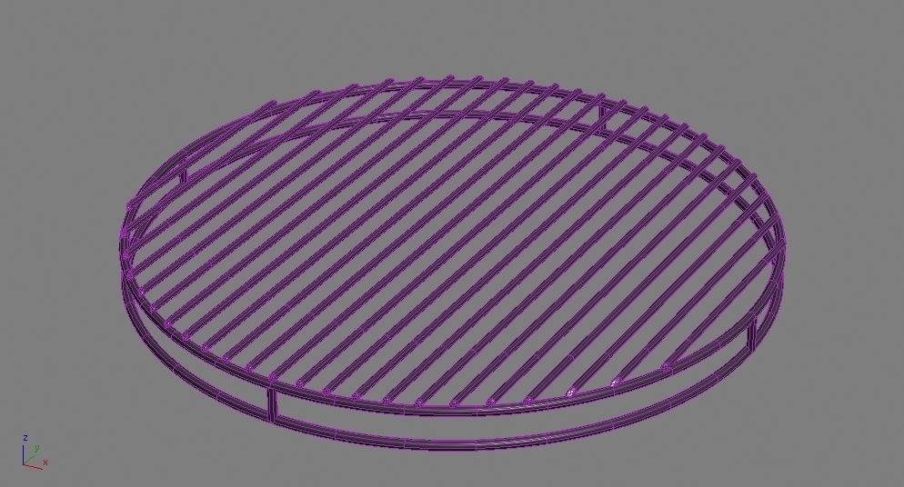 3D model Stand for pans VR / AR / low-poly | CGTrader