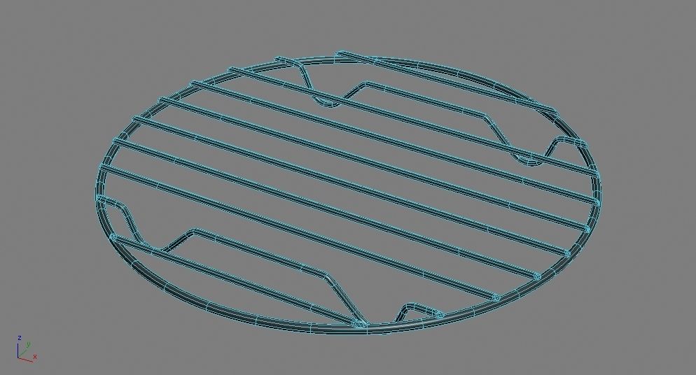 3D model Stand for pans VR / AR / low-poly | CGTrader