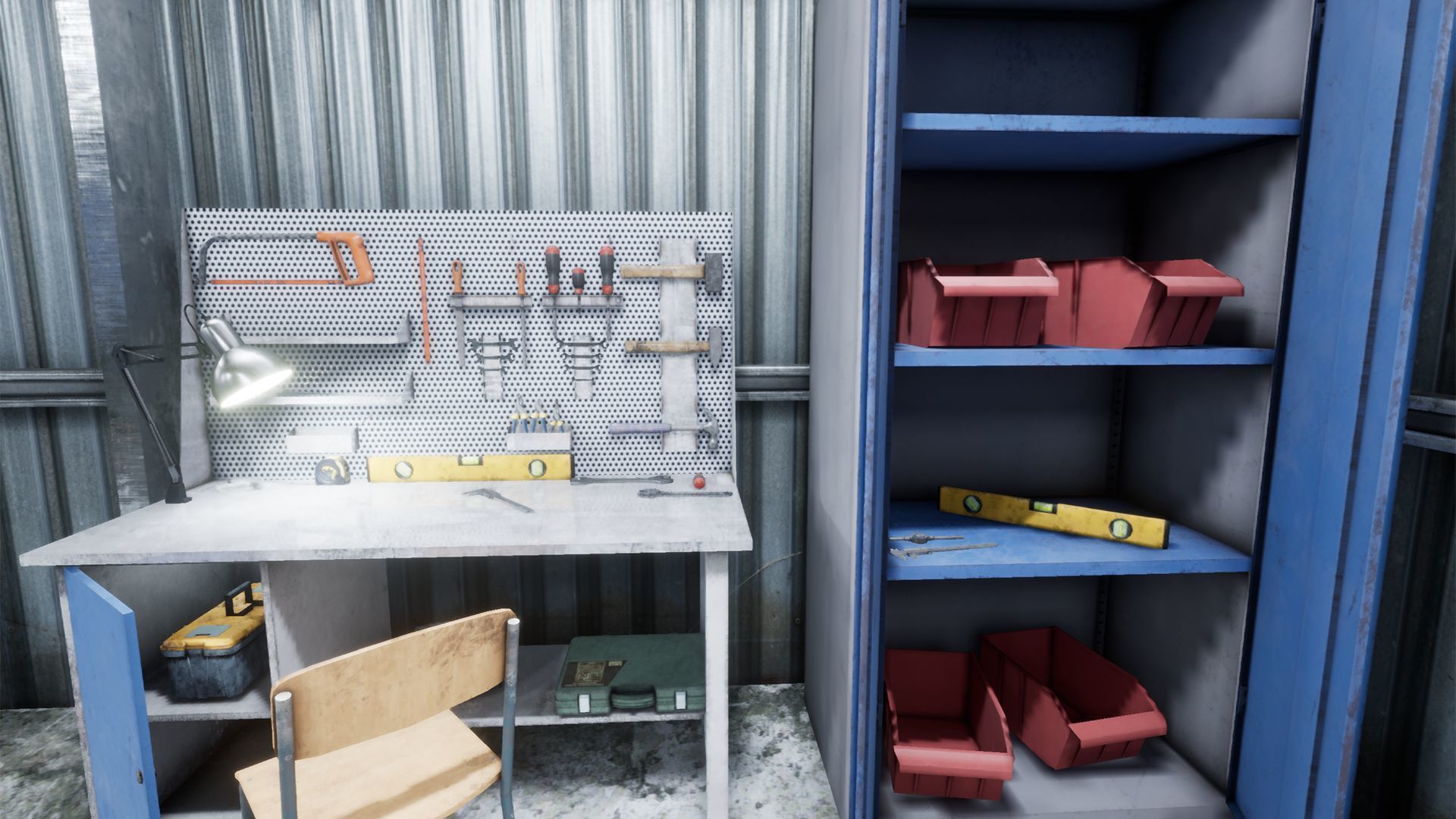 3D model Workshop VR / AR / low-poly | CGTrader