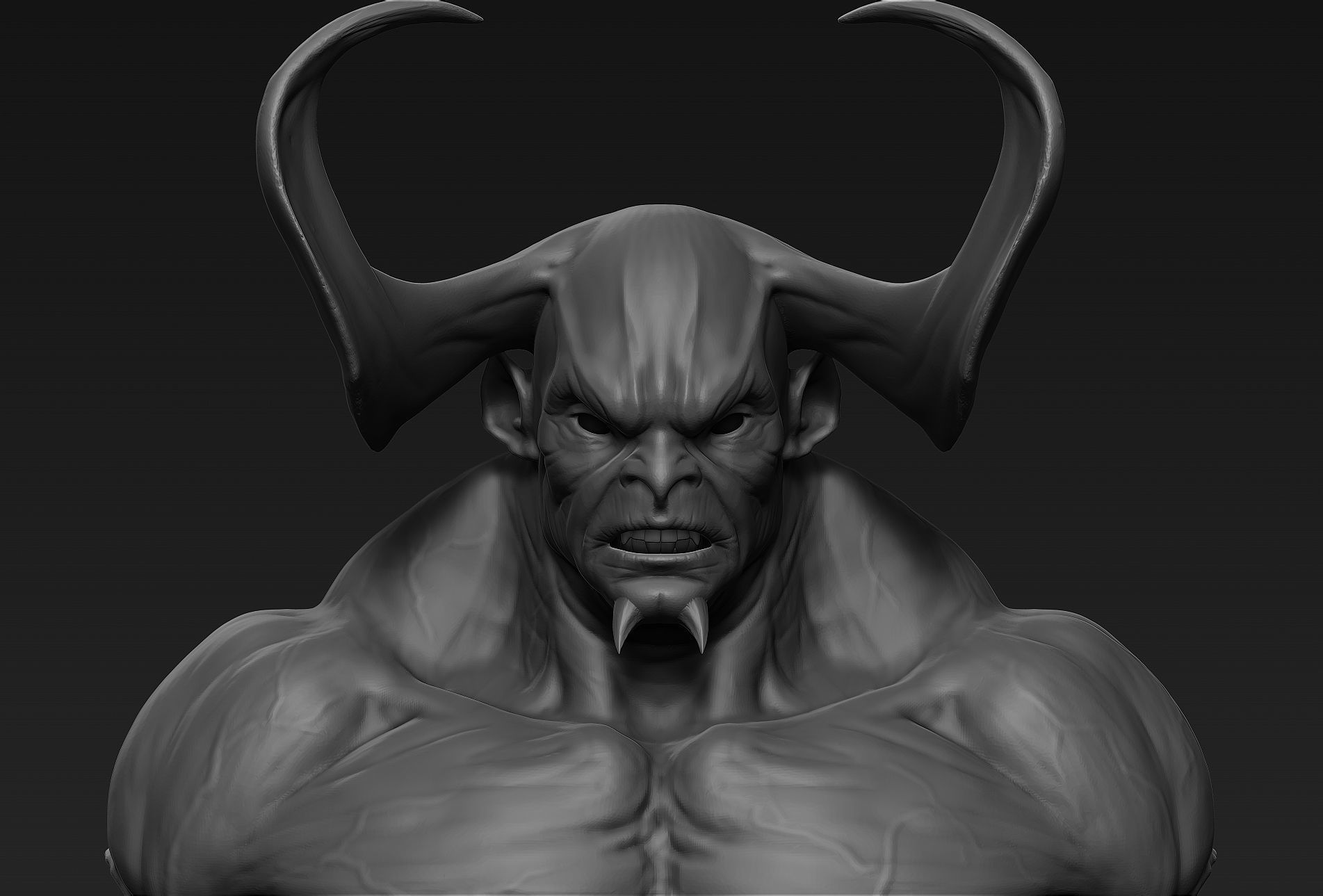 Demon Head 10 3D model | CGTrader