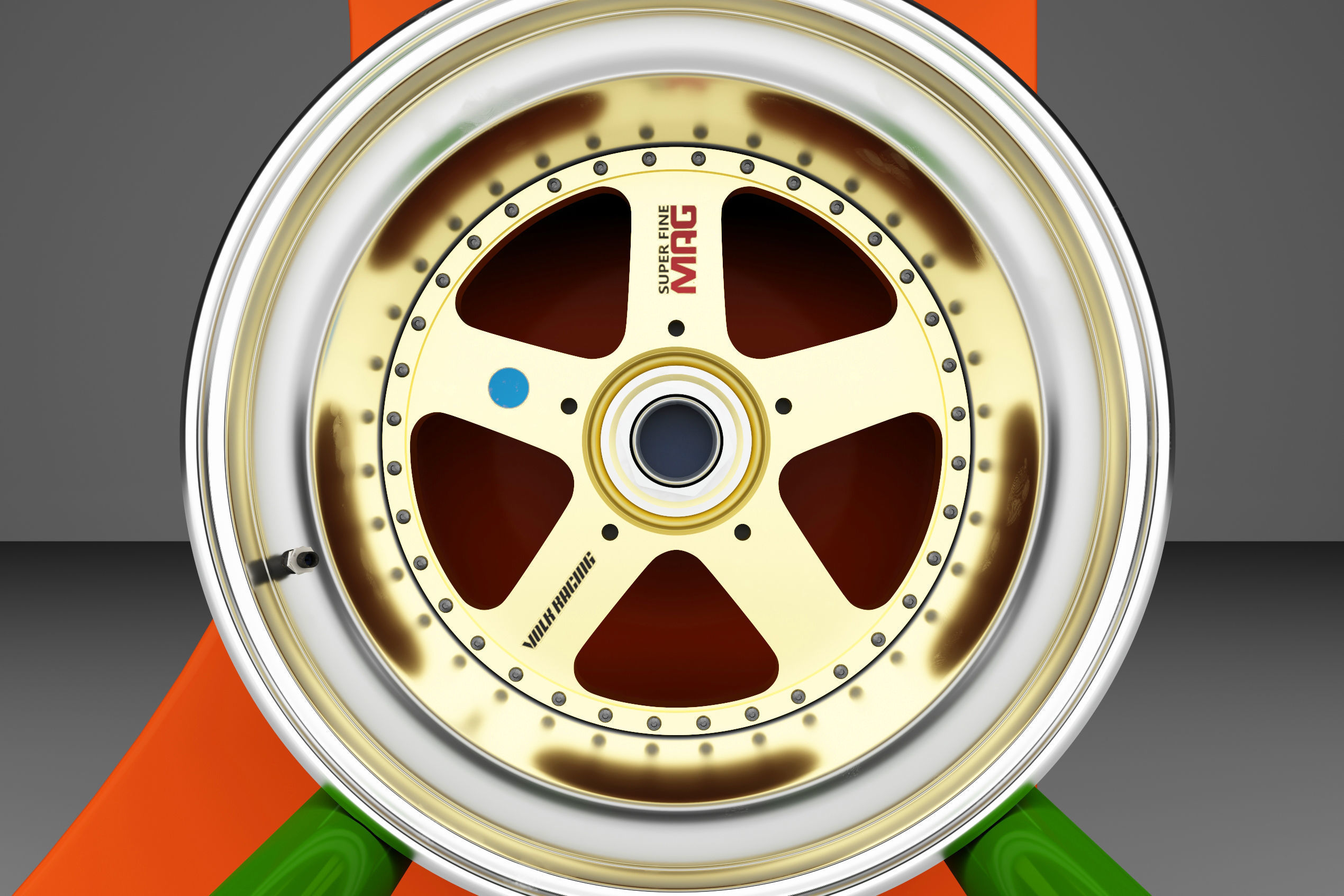 Mazda 787B Rims 3D model | CGTrader