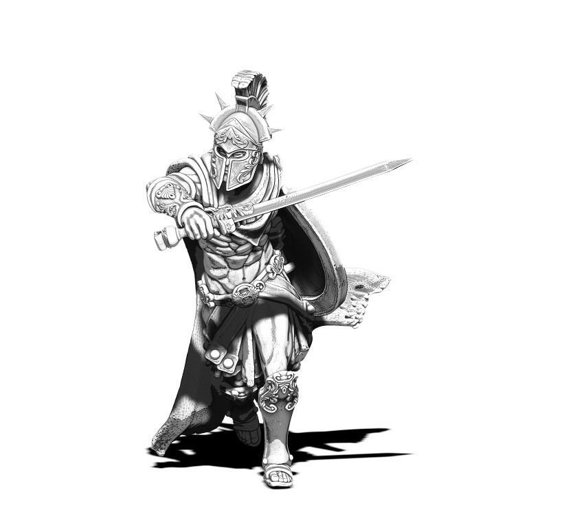 Greek - Deimos 35mm scale 3D model 3D printable | CGTrader