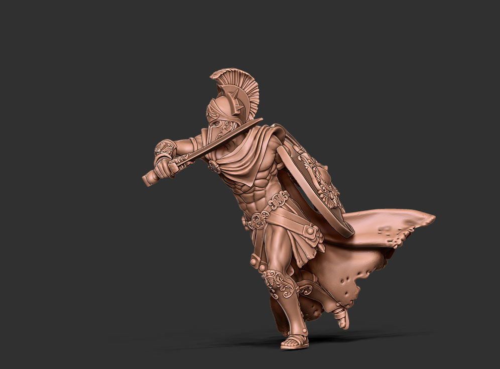 Greek - Deimos 35mm scale 3D model 3D printable | CGTrader