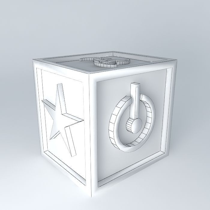 cube symbols free 3D model | CGTrader