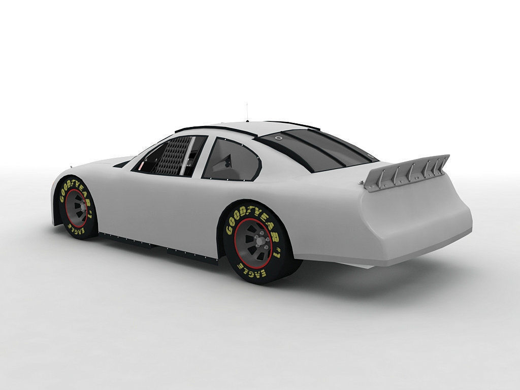 2002 Dodge Intrepid Stock Car NASCAR 3D model | CGTrader