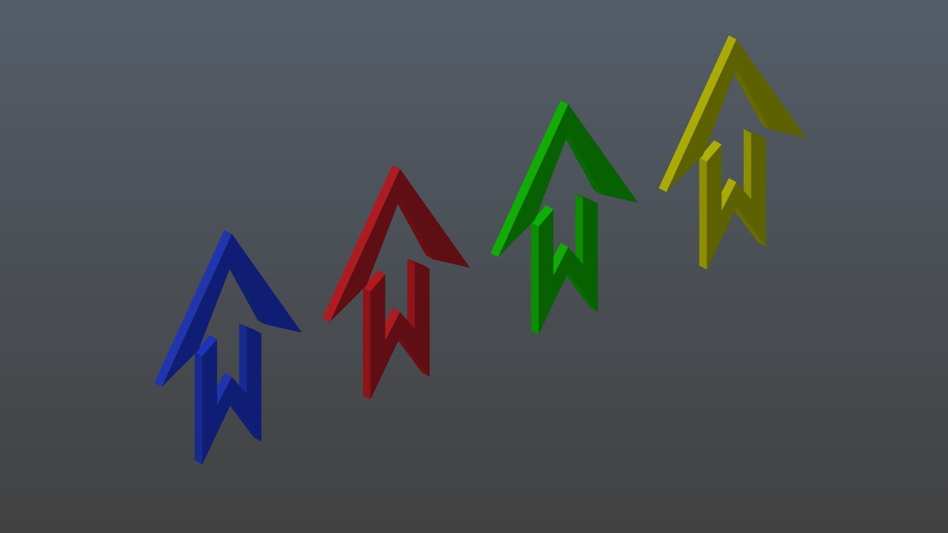 3D model Low poly arrow 37 VR / AR / low-poly | CGTrader