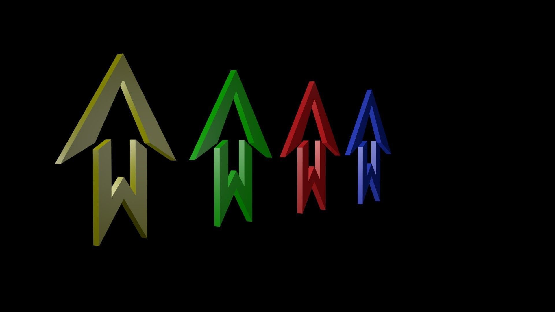 3D model Low poly arrow 37 VR / AR / low-poly | CGTrader