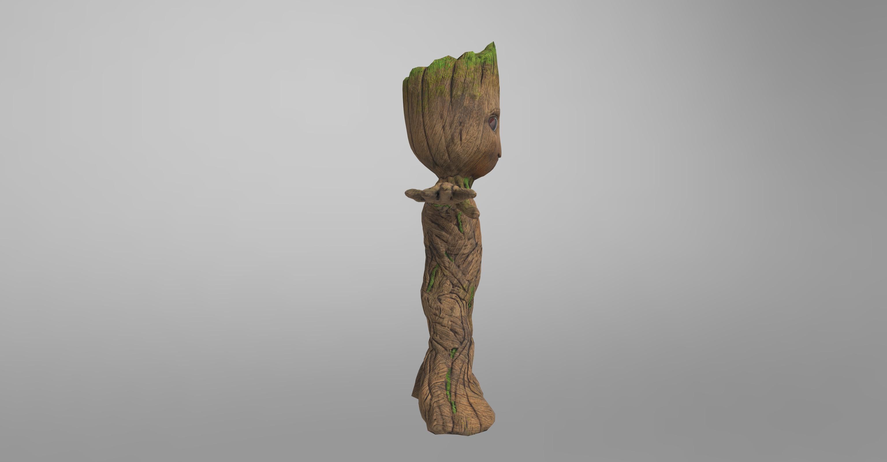 3D model small groot VR / AR / low-poly | CGTrader